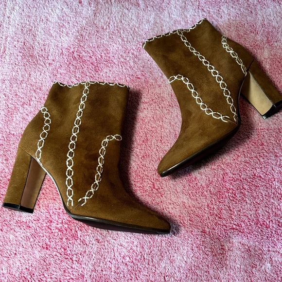 Manolo Blahnik | Shoes | Manolo Blahnik Rubio Booties New Soles | Poshmark